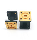 Low Vswr Rf Waveguide Components Wr32 Type Iso 9001 Certificated