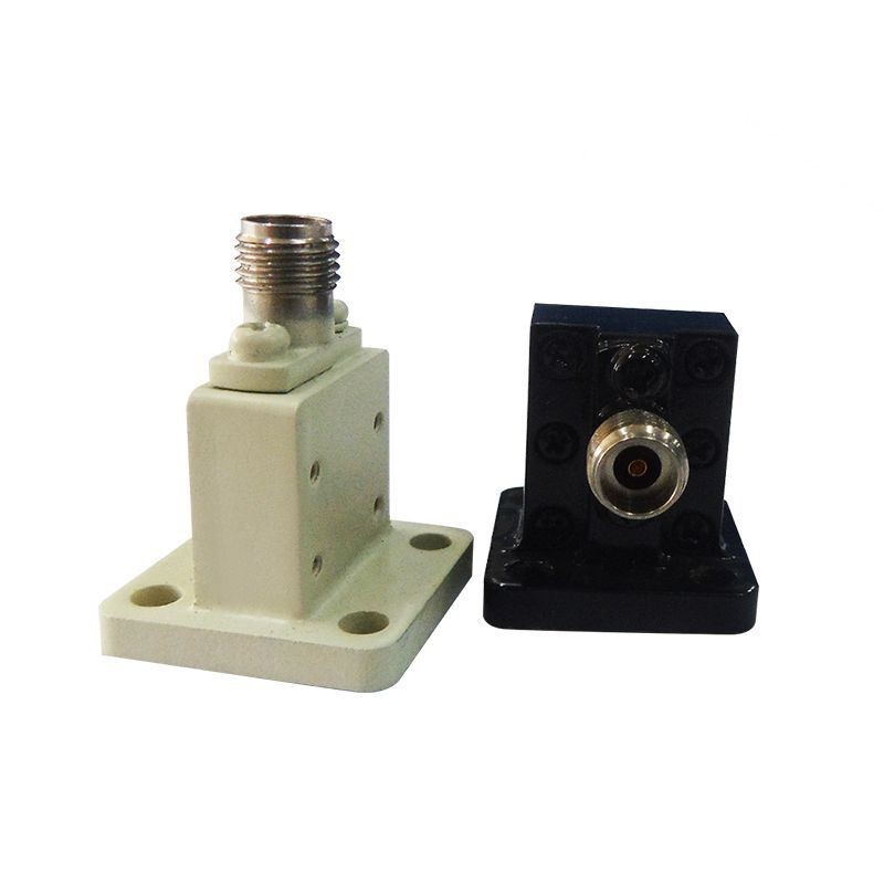 Microwave Waveguide Converter Sma Connector Full Bandwidth Compact Structure