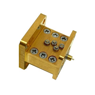 RF Microwave Waveguide To Coax Adapter With Low Insertion Loss